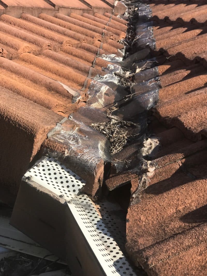 Replaced Gutter Guard - Perth Gutter Guard